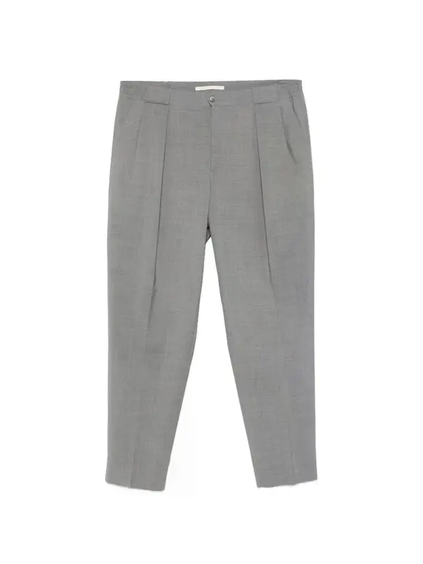 BRIGLIA 1949 Pleated Trousers - Grey