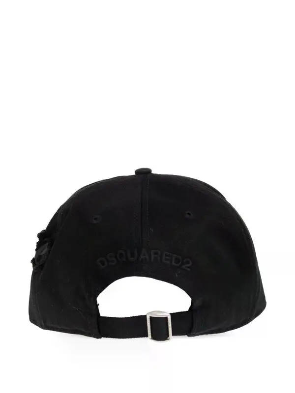 Dsquared2 Logo-detail Cap - Black