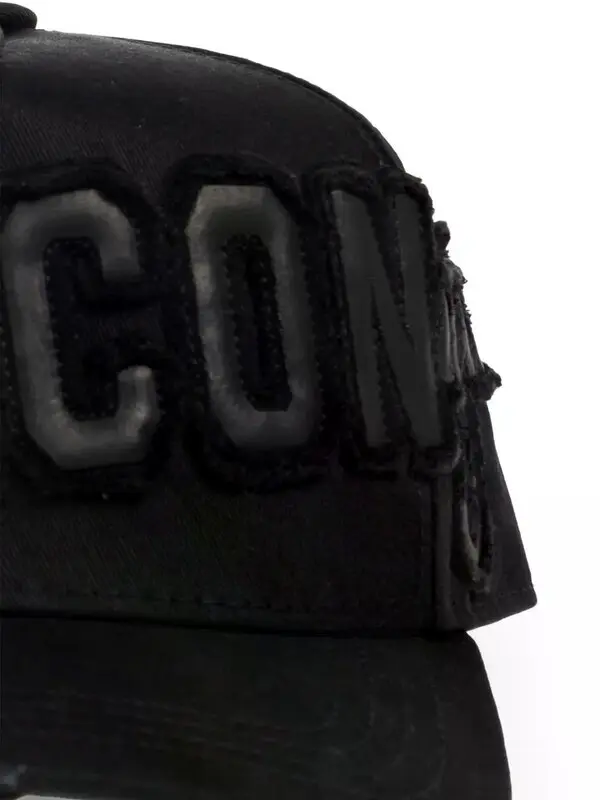 Dsquared2 Logo-detail Cap - Black