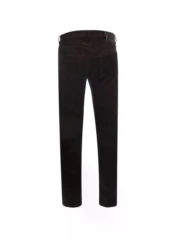 BARBA NAPOLI Jfive Corduroy Straight Trousers