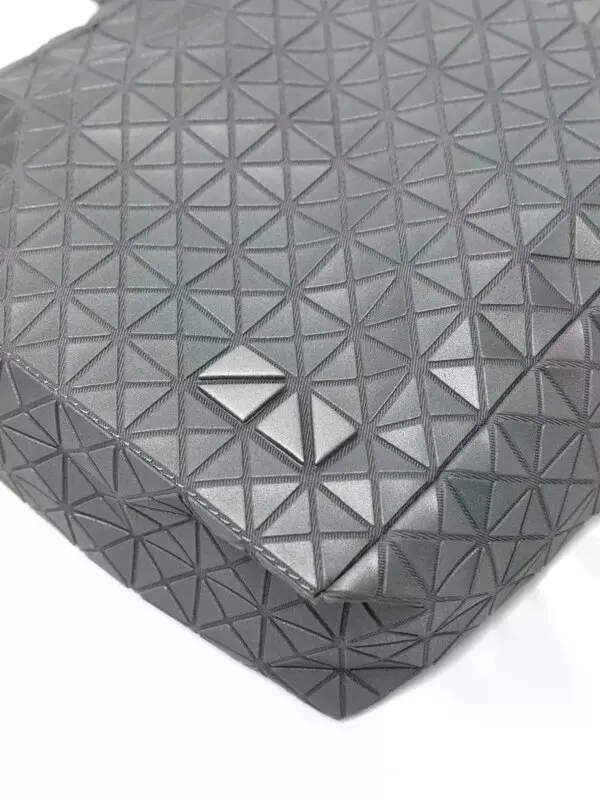 Issey Miyake Geometric Panelled Messenger Bag