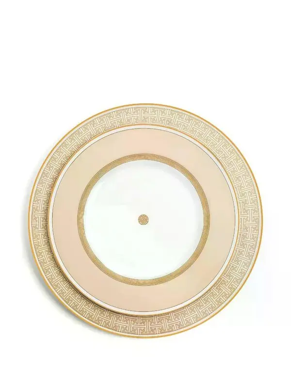 Shanghai Tang Tang Shou Geometric Plate - Neutrals