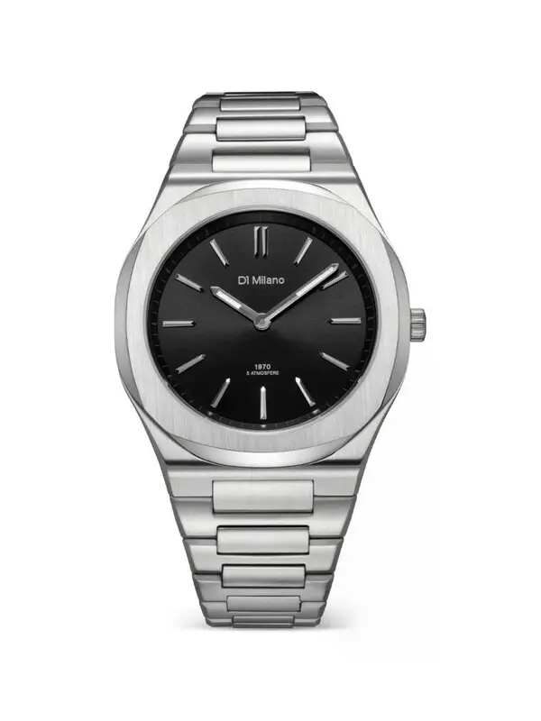 D1 MILANO Ultra Thin 1970 39mm Watch - Black