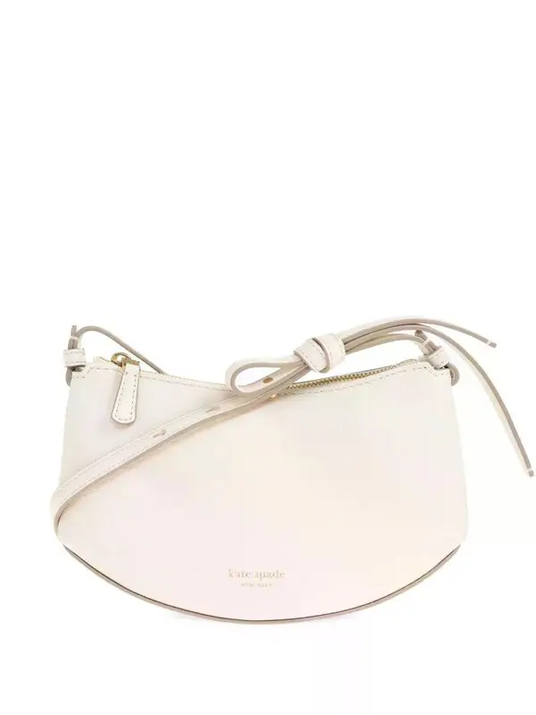 Kate Spade New York Crescent Leather Crossbody Bag - Neutrals