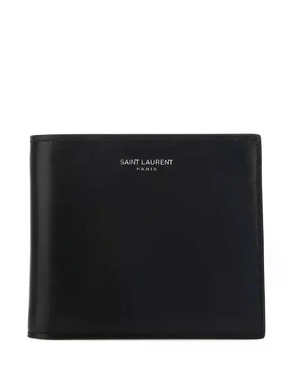 Saint Laurent Leather Wallet - Black