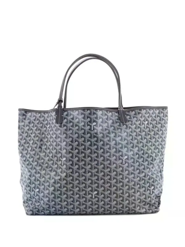 Goyard Saint Louis Coated Canvas Gm Tote Bag - Grey