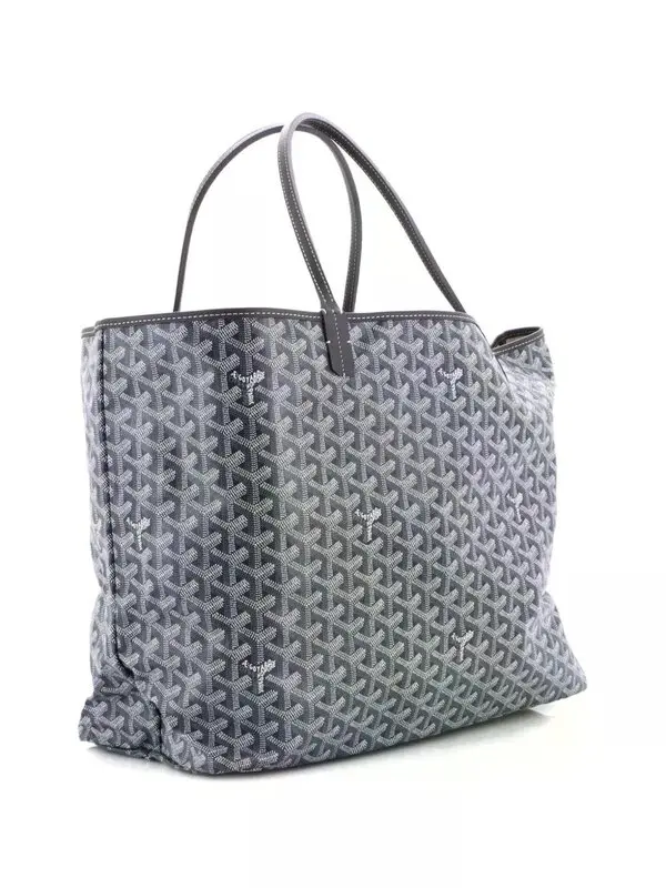 Goyard Saint Louis Coated Canvas Gm Tote Bag - Grey