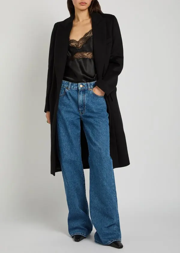 Balmain Wool And Cashmere-blend Coat