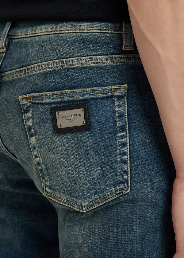 Dolce & Gabbana Walton Slim Tapered-leg Jeans