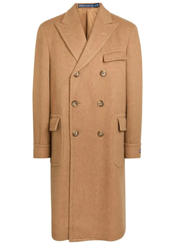 Polo Ralph Lauren Double-breasted Hair Overcoat