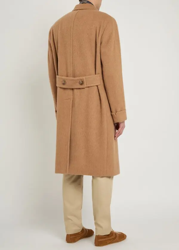 Polo Ralph Lauren Double-breasted Hair Overcoat