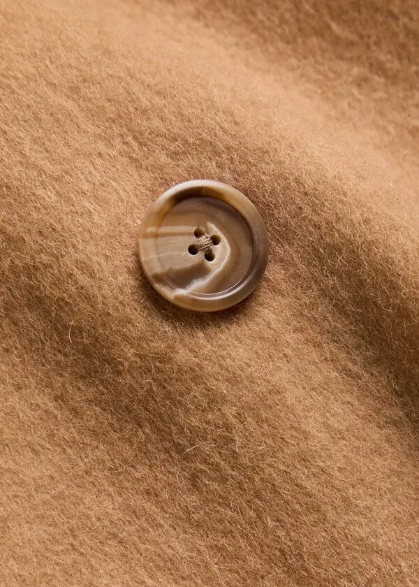 Polo Ralph Lauren Double-breasted Hair Overcoat