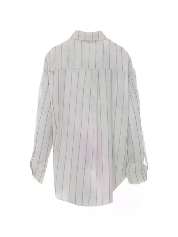 ELEH Chest-pocket Striped Shirt