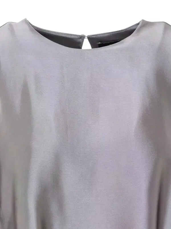 ELEH Asymmetric Round-neck Top