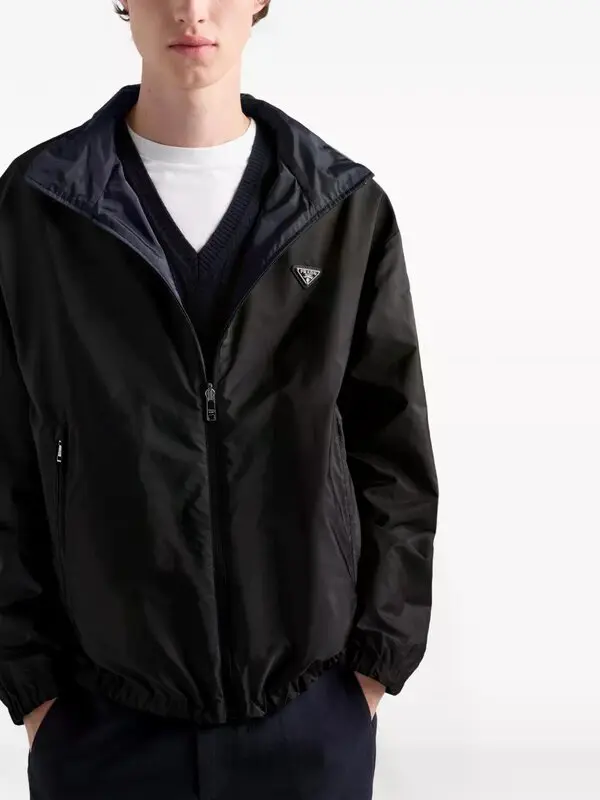 Prada Zip-up Jacket - Black