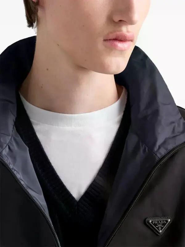 Prada Zip-up Jacket - Black