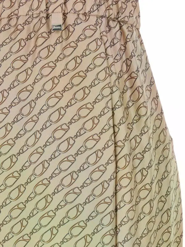Herno Patterned Drawstring-fastening Trousers