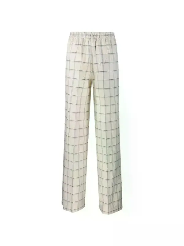FORTE_FORTE Checked Trousers
