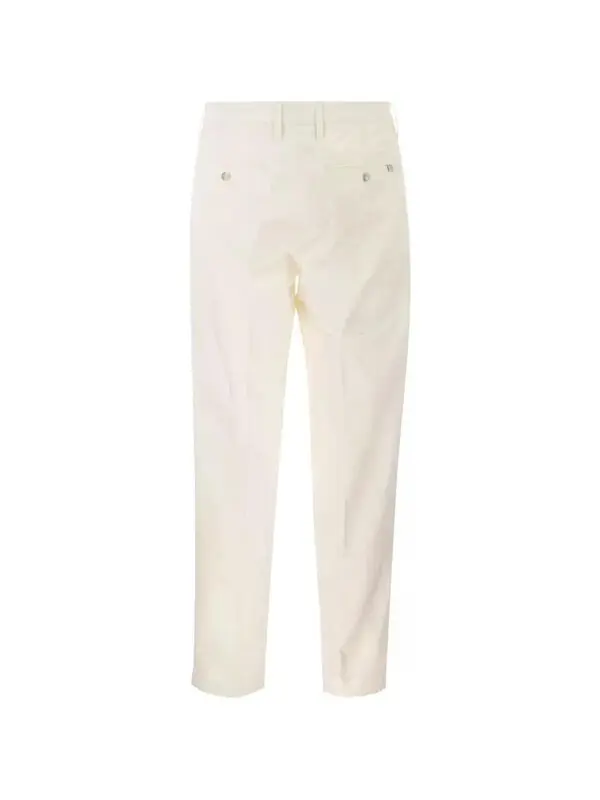 RE-HASH Marc Front-pleats Trousers - Neutrals