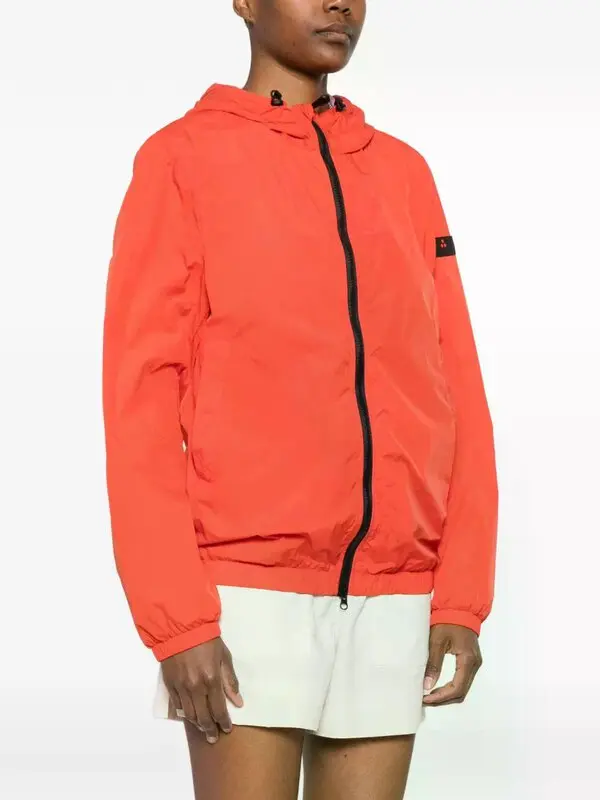 Peuterey Hooded Zip-up Jacket - Orange