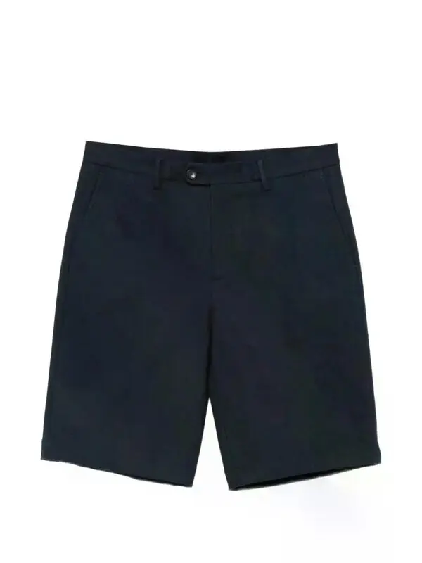 Etro Buttoned Cotton Shorts