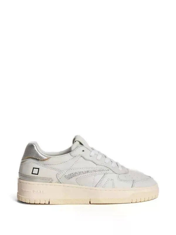 D.a.t.e. Perforated Glitter Sneakers