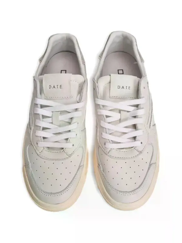 D.a.t.e. Perforated Glitter Sneakers