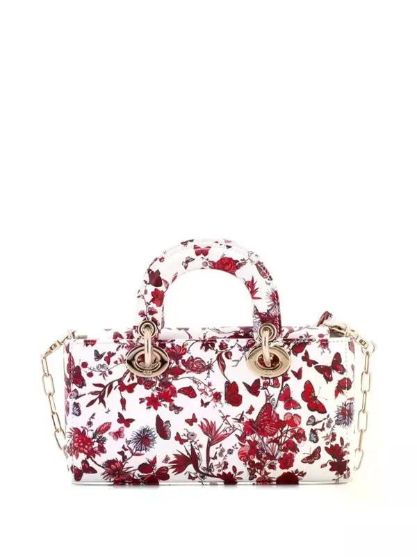 Dior Lady D-joy Printed Leather Small Satchel - Multicolour