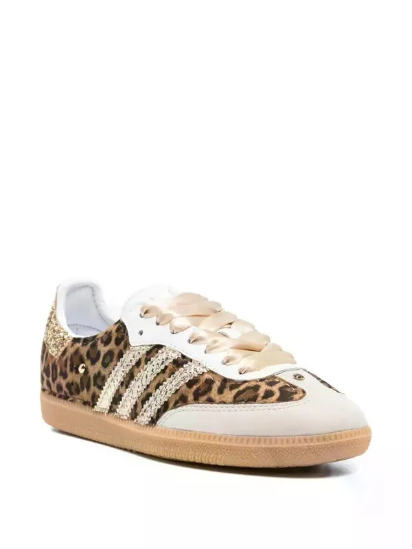 Adidas Animal-print Stripes Sneakers