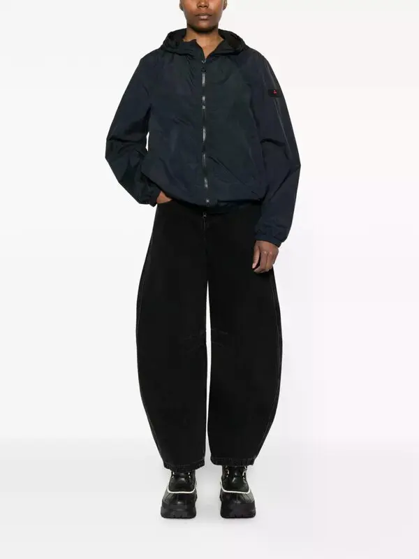 Peuterey Hooded Zip-up Jacket - Blue