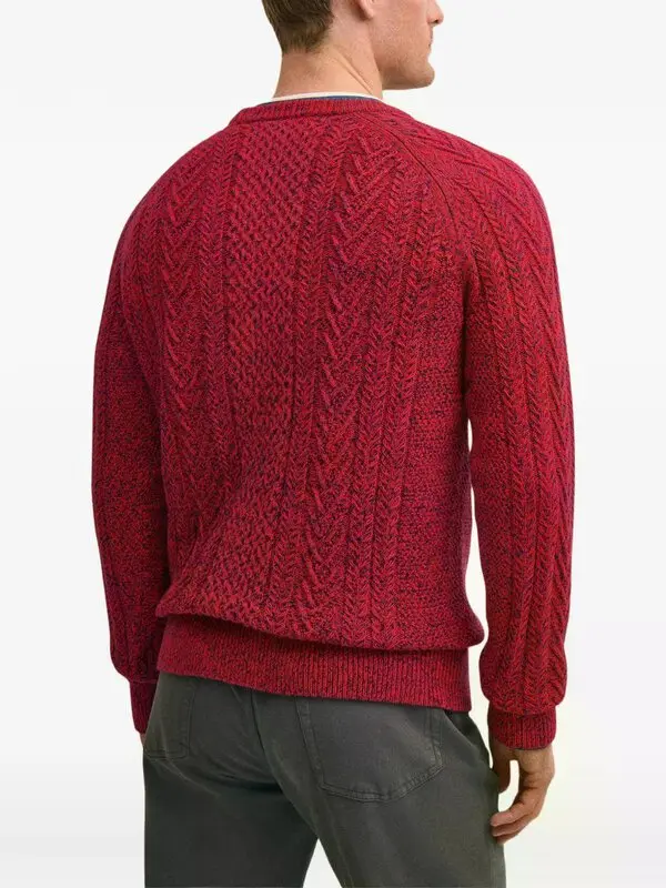 Brooks Brothers Fisherman Crewneck Sweater