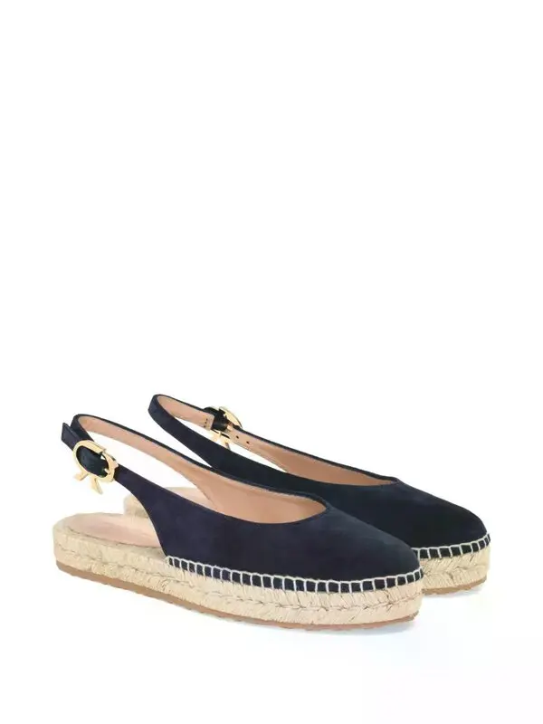 GIANVITO ROSSI Paz Buckle Espadrille - Blue
