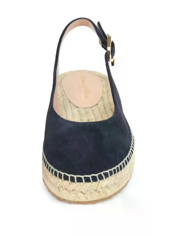 GIANVITO ROSSI Paz Buckle Espadrille - Blue