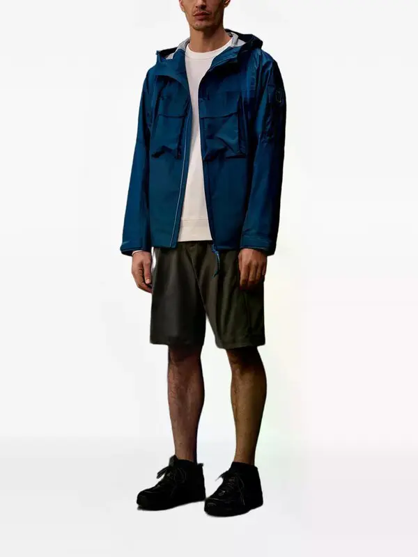 C.P. COMPANY Hooded Jacket With Front Flap Pockets