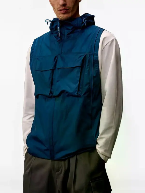 C.P. COMPANY Hooded Jacket With Front Flap Pockets