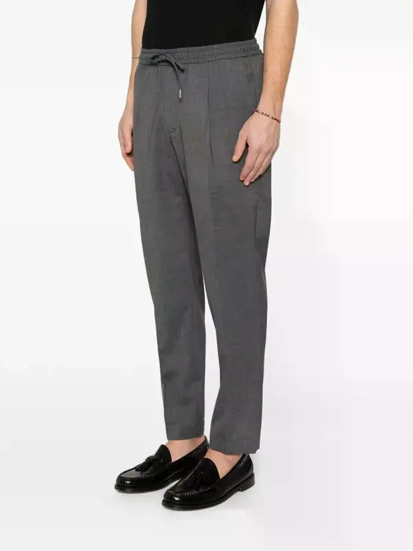 BRIGLIA 1949 Wimbledon Pleated Trousers - Grey