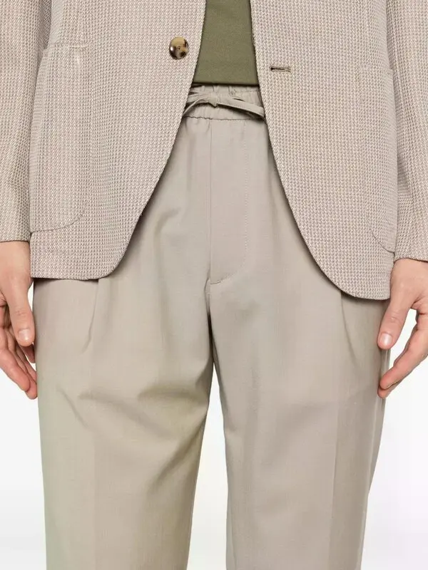 BRIGLIA 1949 Drawstring Tailored Trousers