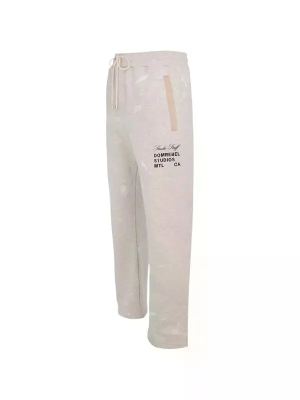 DOMREBEL Staff Drawstring Track Pants - Neutrals