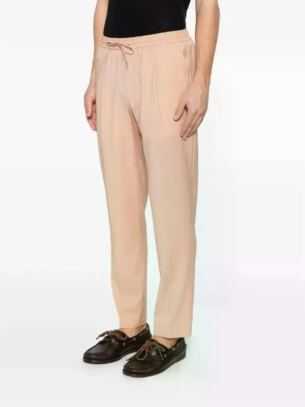 BRIGLIA 1949 Drawstring Pleated Trousers - Pink