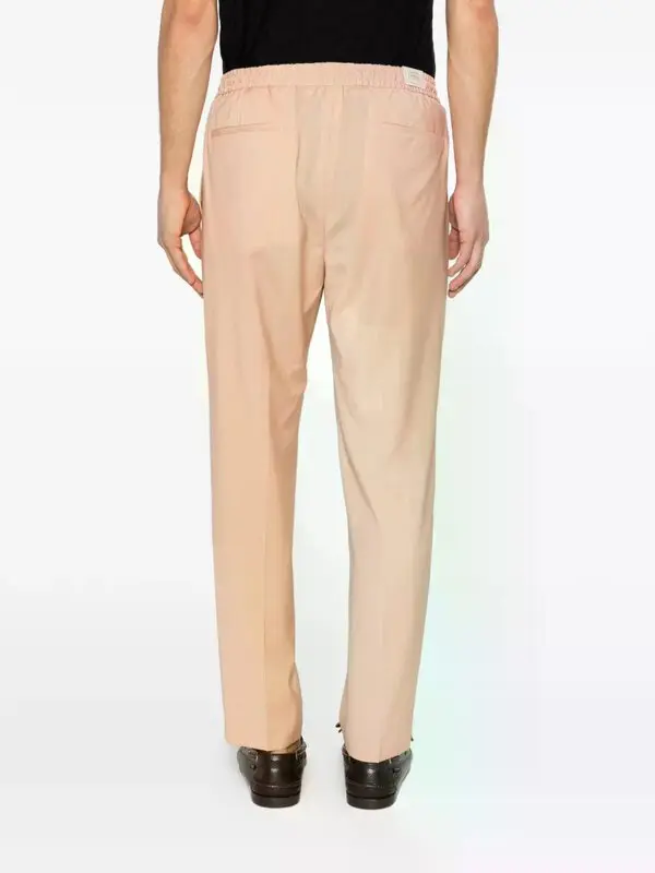 BRIGLIA 1949 Drawstring Pleated Trousers - Pink
