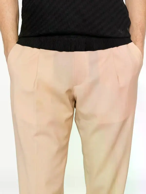 BRIGLIA 1949 Drawstring Pleated Trousers - Pink