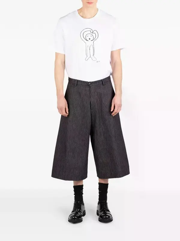 SOCIETE ANONYME Pinstripe Shorts