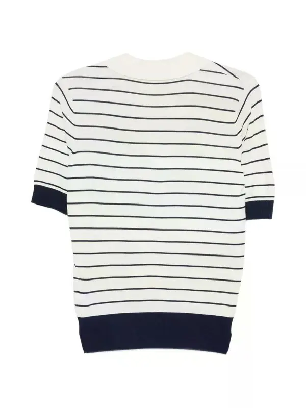 Liu Jo Striped Polo Top
