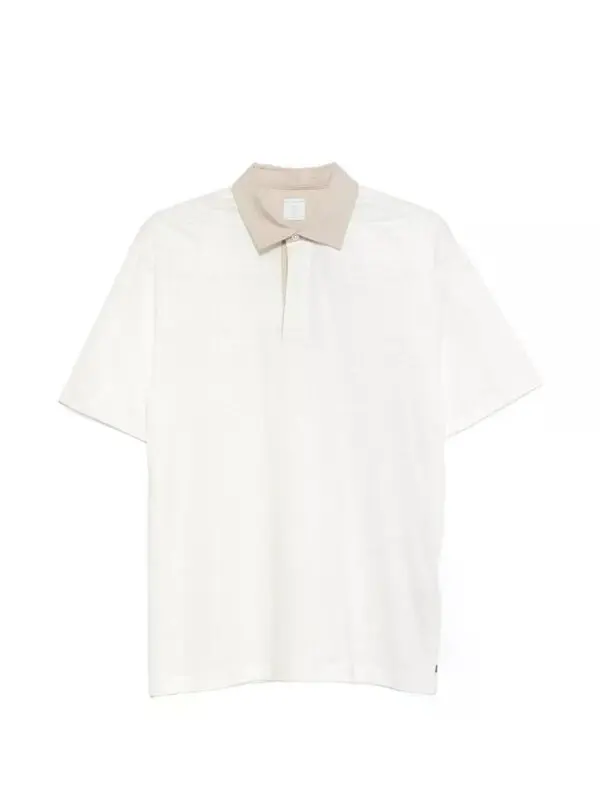 Eleventy Contrast-collar Polo Shirt