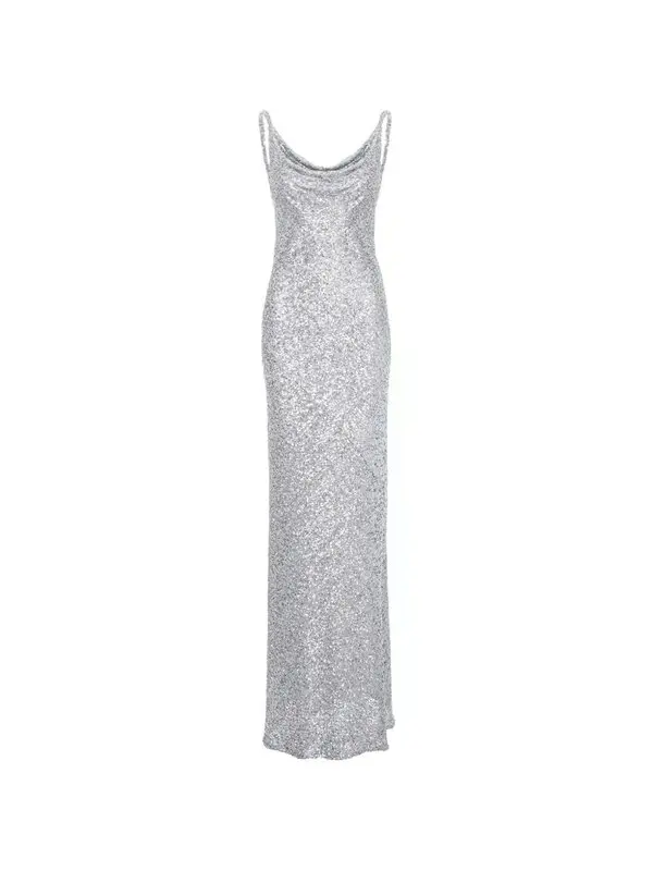 ROSERRY Margot Sleeveless Sequined Gown