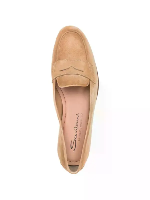 Santoni Penny Loafers