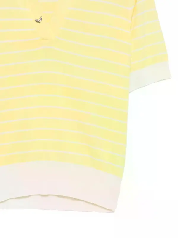Liu Jo Striped Polo Shirt