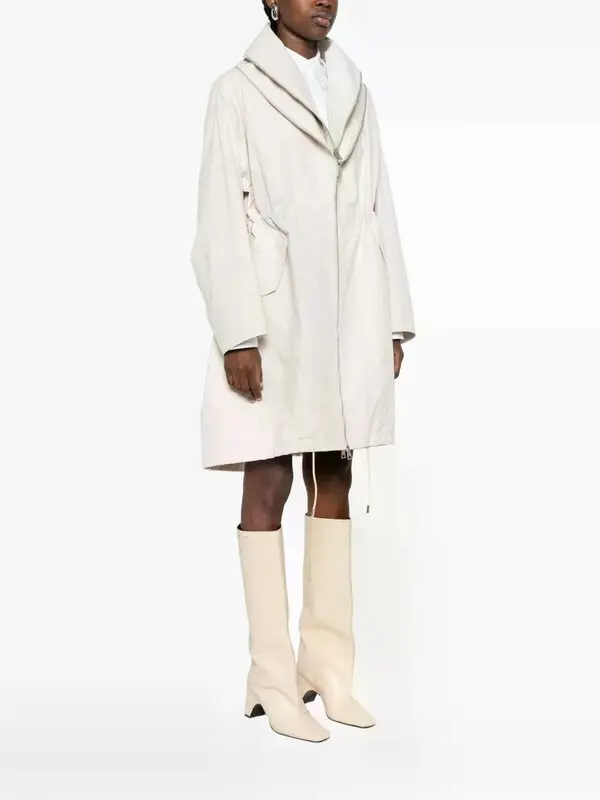 Givenchy Hooded Zip Coat