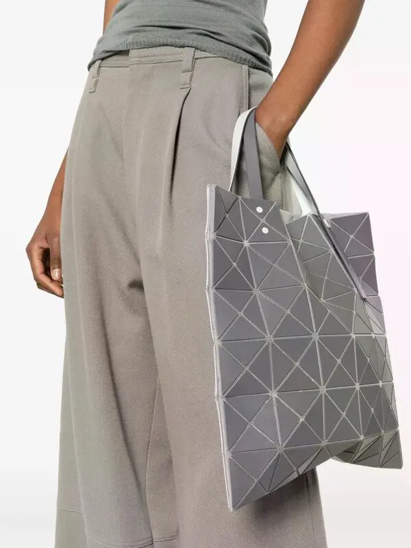 Issey Miyake Lucent Geometric Tote - Grey