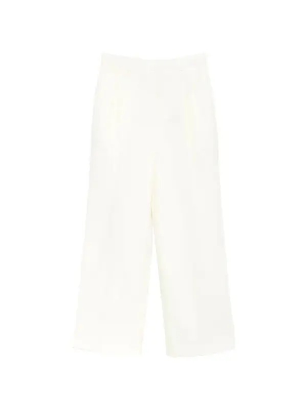AMI Paris Low Waist Wide Leg Trousers